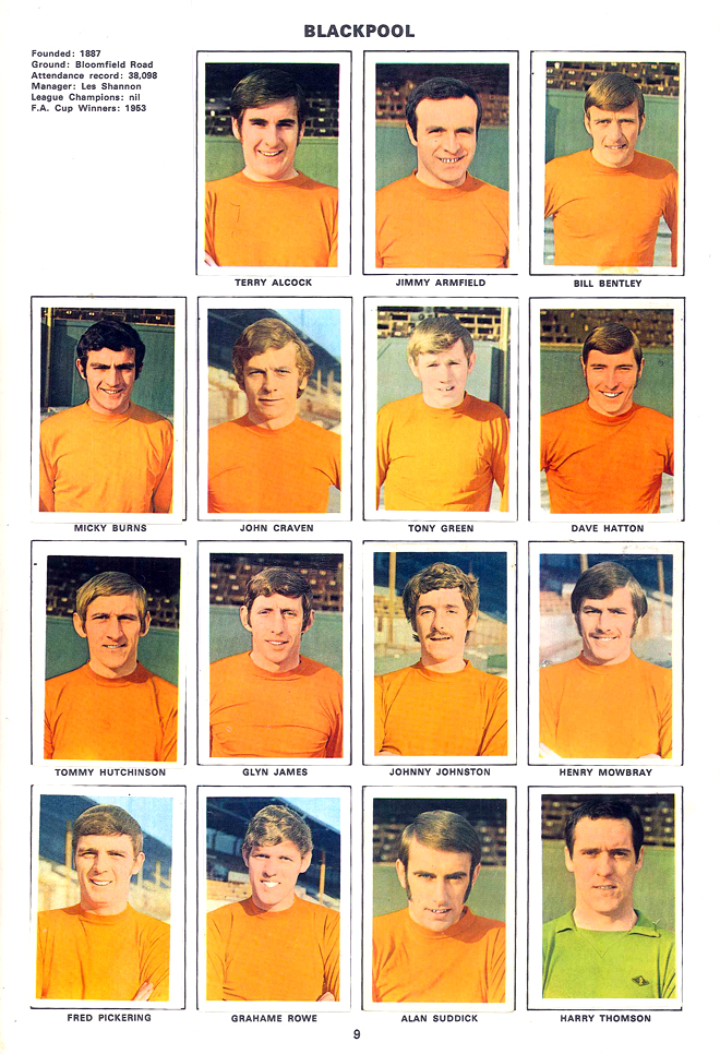 FKS: The Wonderful World of Soccer Stars Gala Collection (1970/71 ...