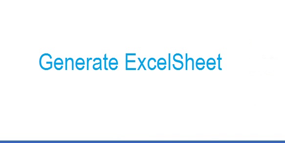 How to Generate ExcelSheet in Asp.Net - D365 F&O Solutions