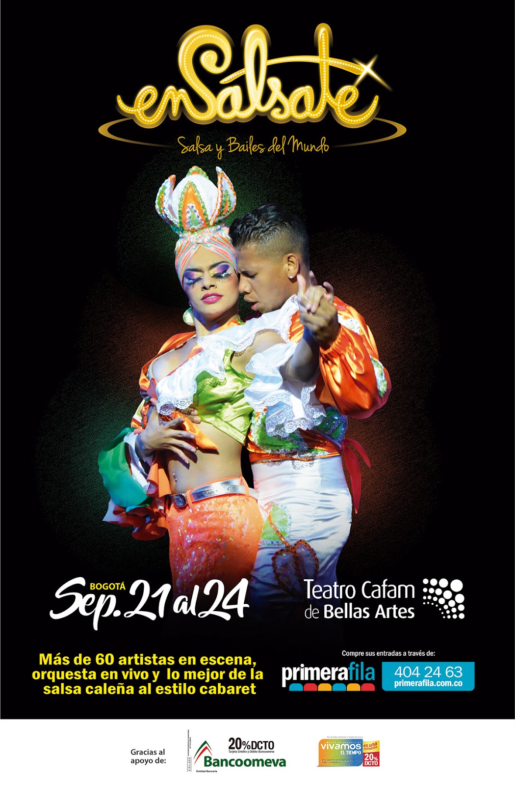 ENFOQUE NOTICIAS Colombia: FESTIVAL DE SALSA EN EL TEATRO BELLAS ARTES ...