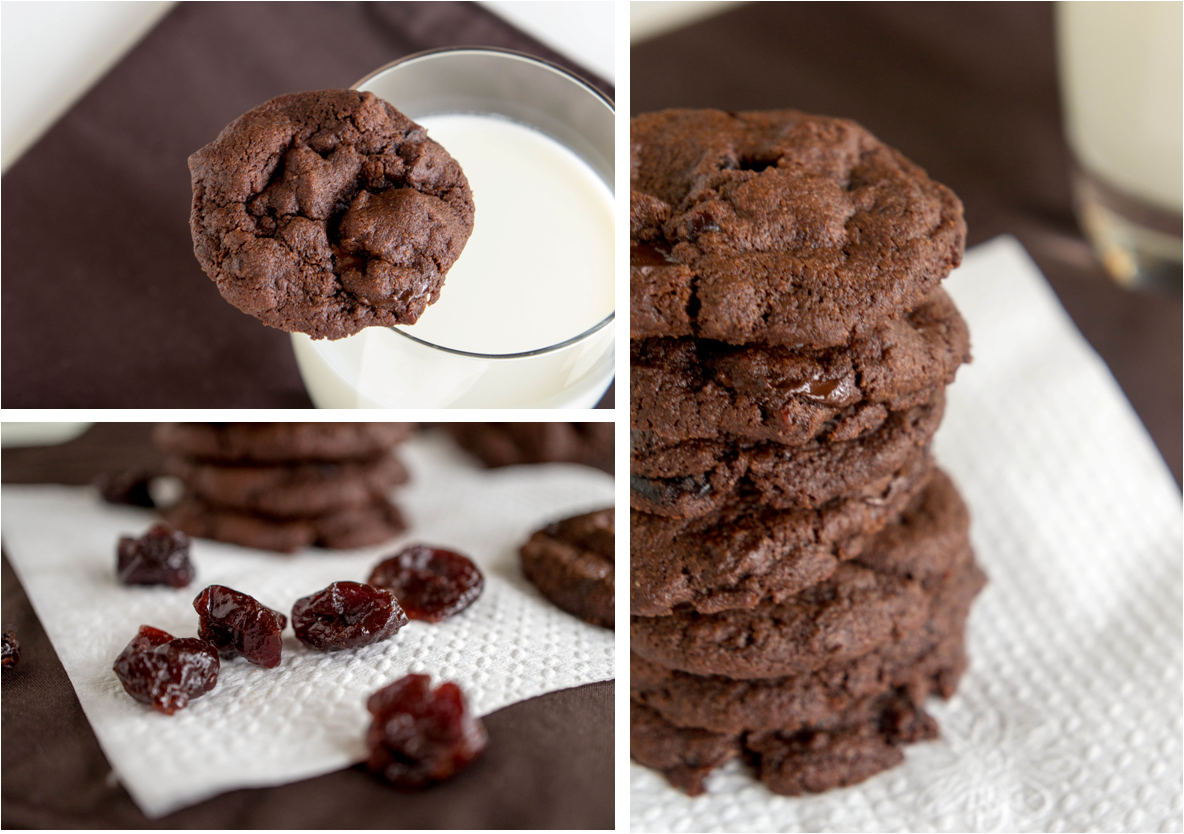 Smart Cookie: Dark Chocolate Cherry Cookies