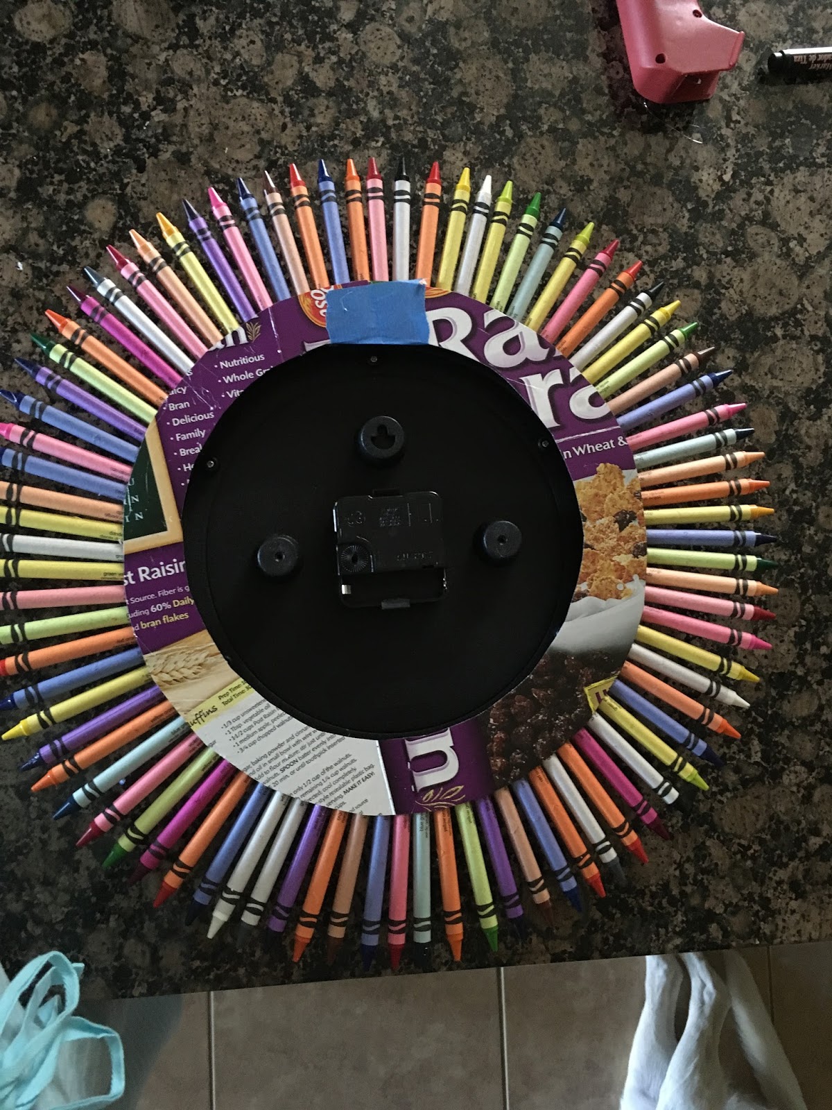 Classroom Crayon Clock