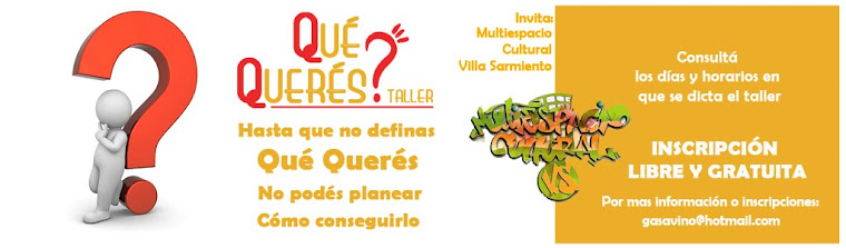Qué Querés? Taller.: Esperar Sentado.