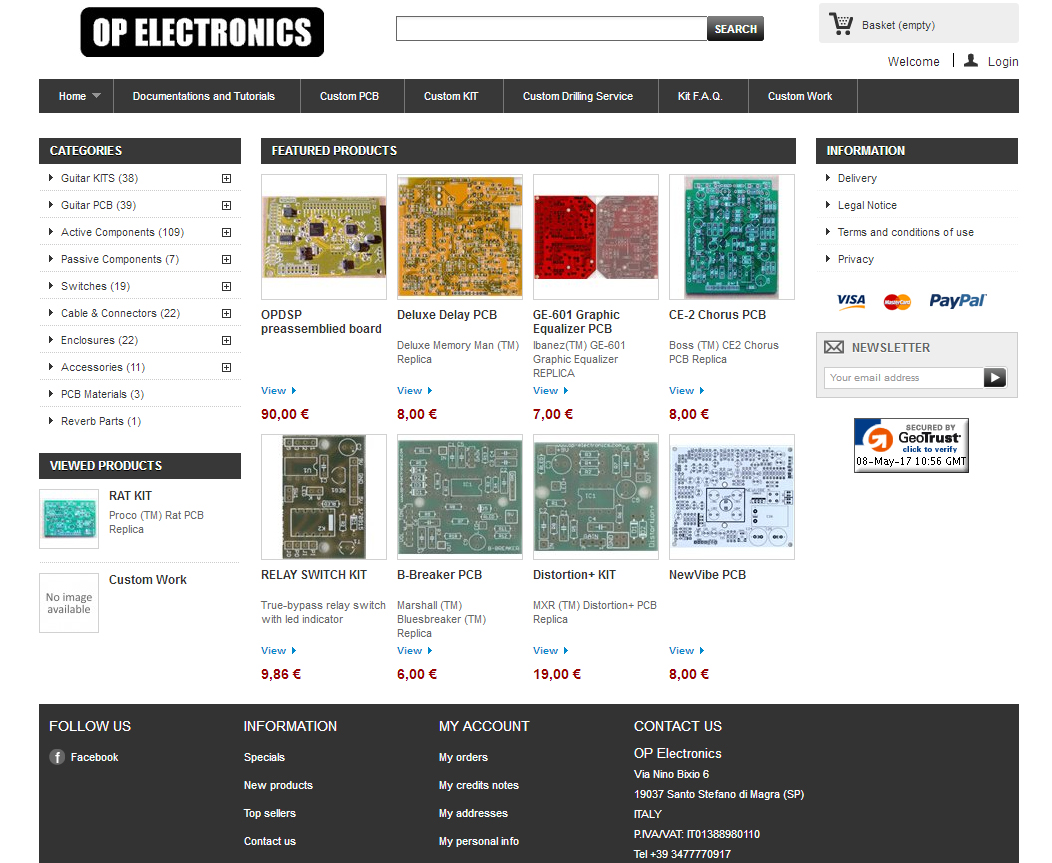 Luthier Electrónico: LocoBox DS-01 > ProCo Rat