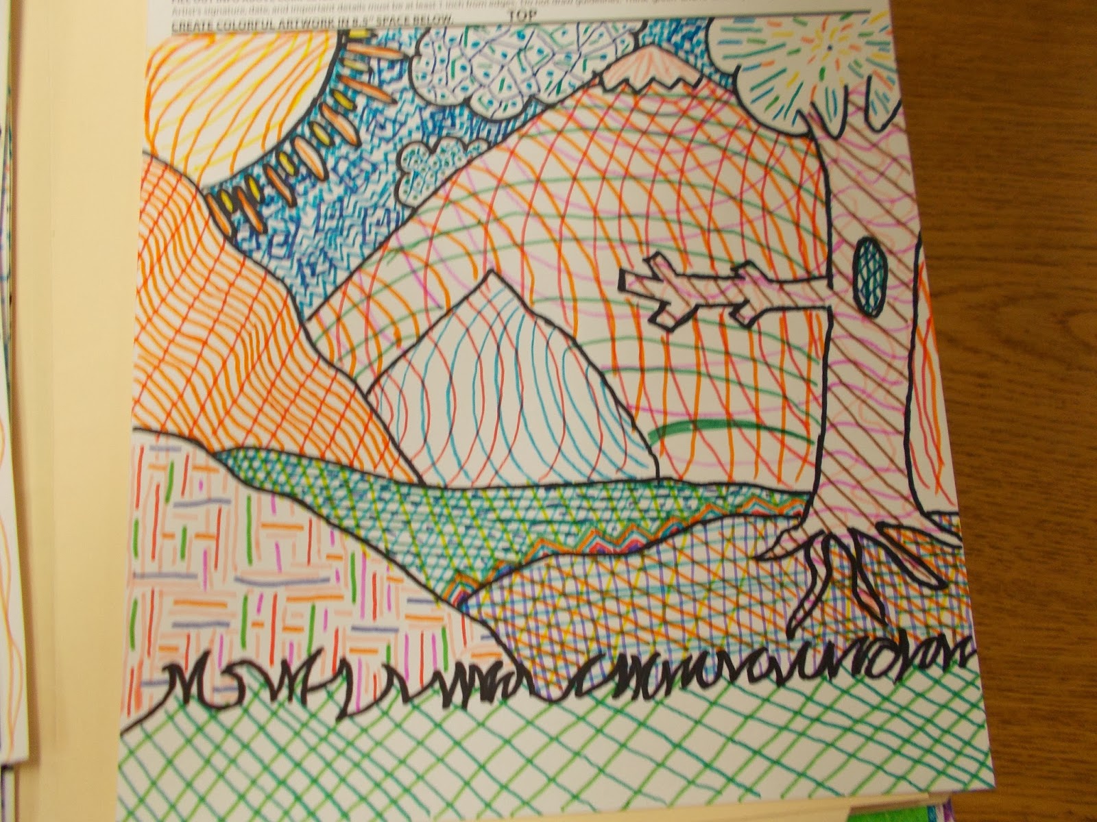 Mrs. Pierce's Polka Dot Spot: 5th Grade Square 1 Art- Implied Texture ...