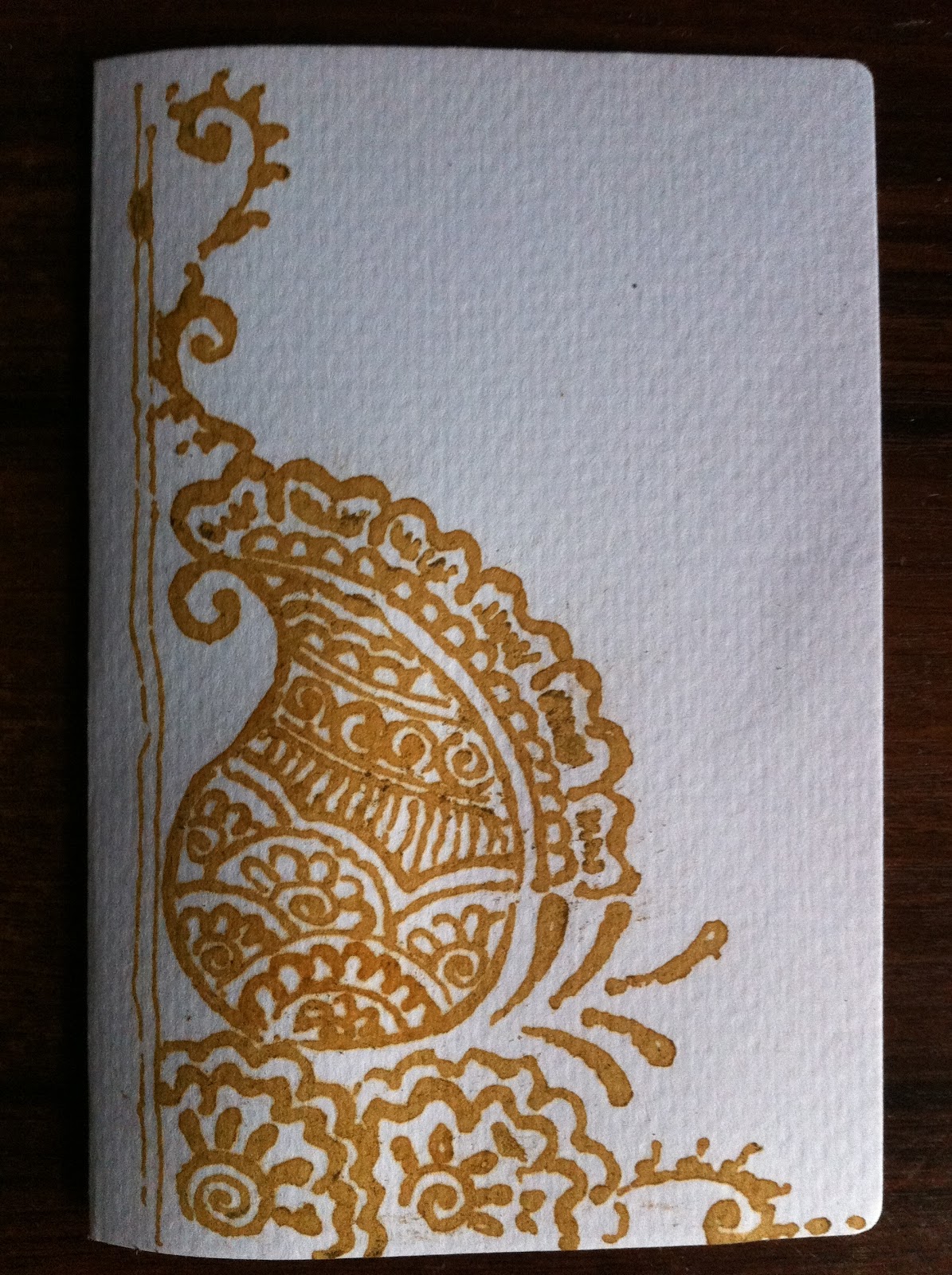 New venture - Henna Cards