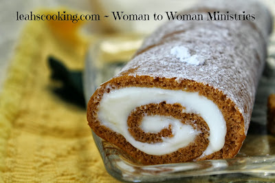 Woman to Woman: Pumpkin Log Rolls