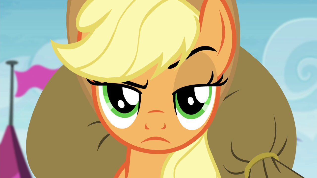 Equestria Daily - MLP Stuff!: Story: Applejack: Princess of Eyebrows