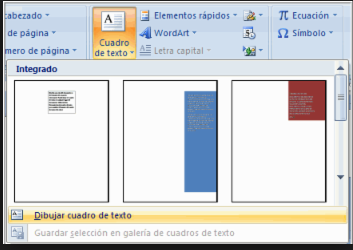 WORD: CUADRO DE TEXTO EN WORD