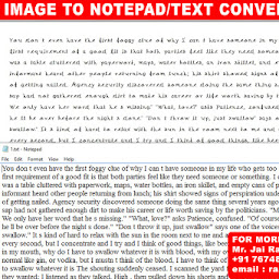 image to text typing