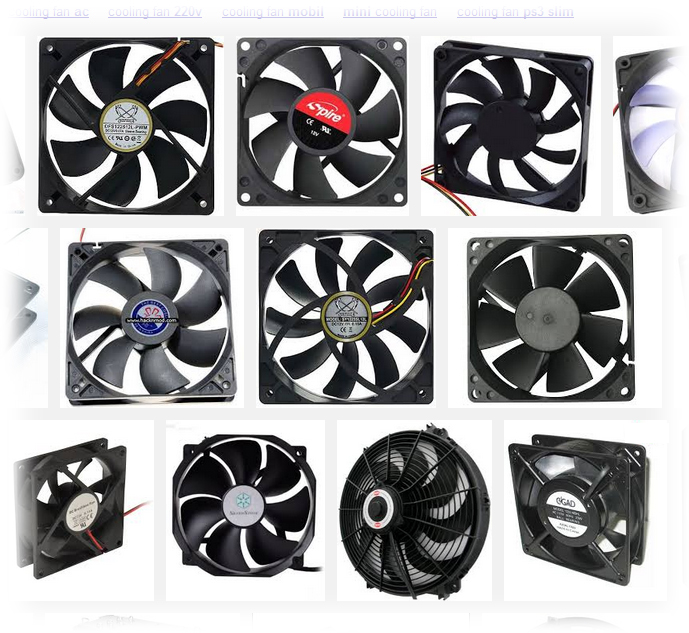Cooling Fan, Kipas Processor, Guna Cooling Fan - Komputer Grafis