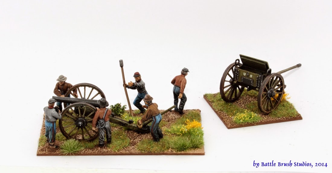 Battle Brush Studios: Review: Perry Miniatures American Civil War Artillery