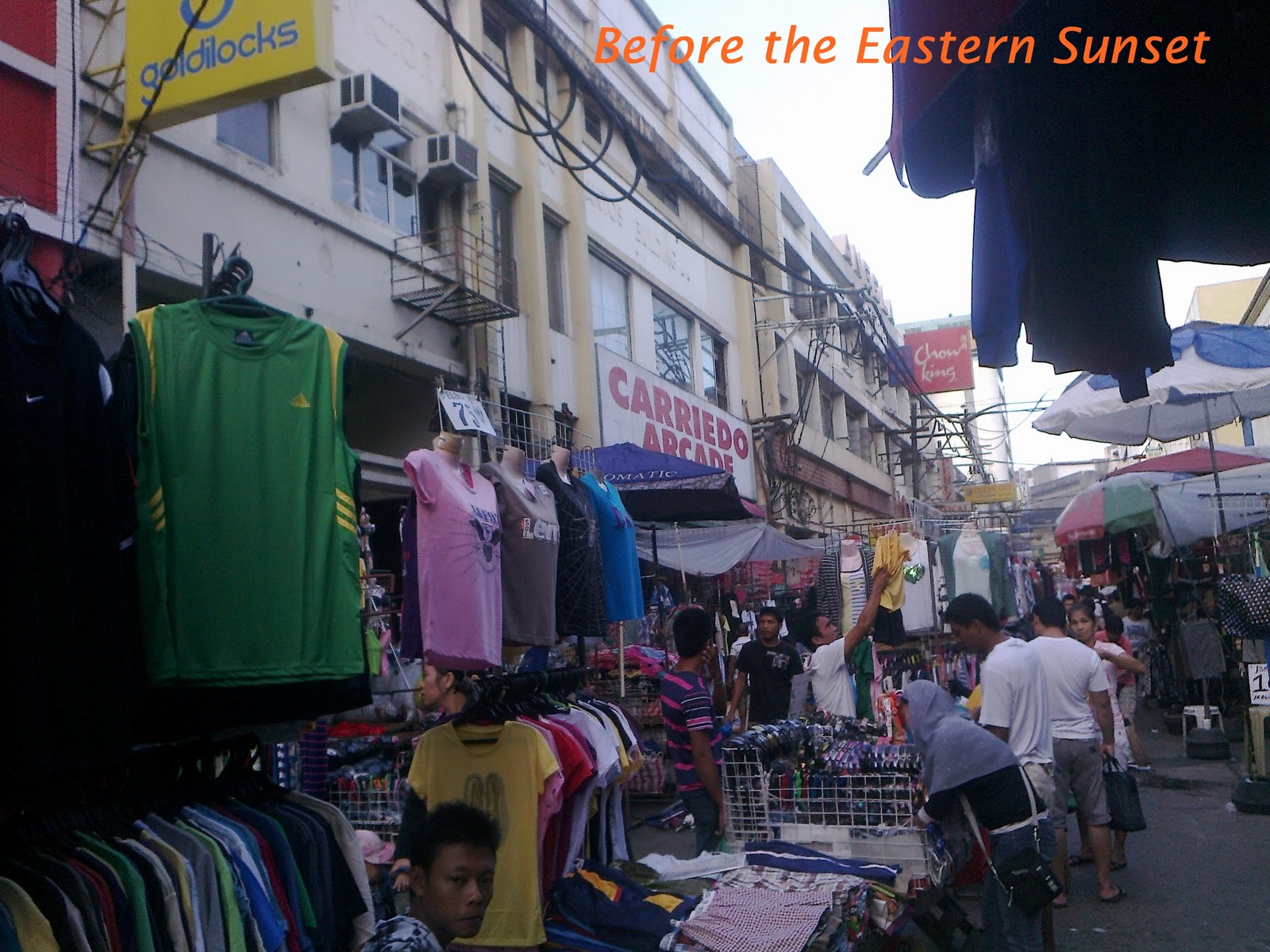Carriedo Street – the Little Divisoria |Filipino Sojourner