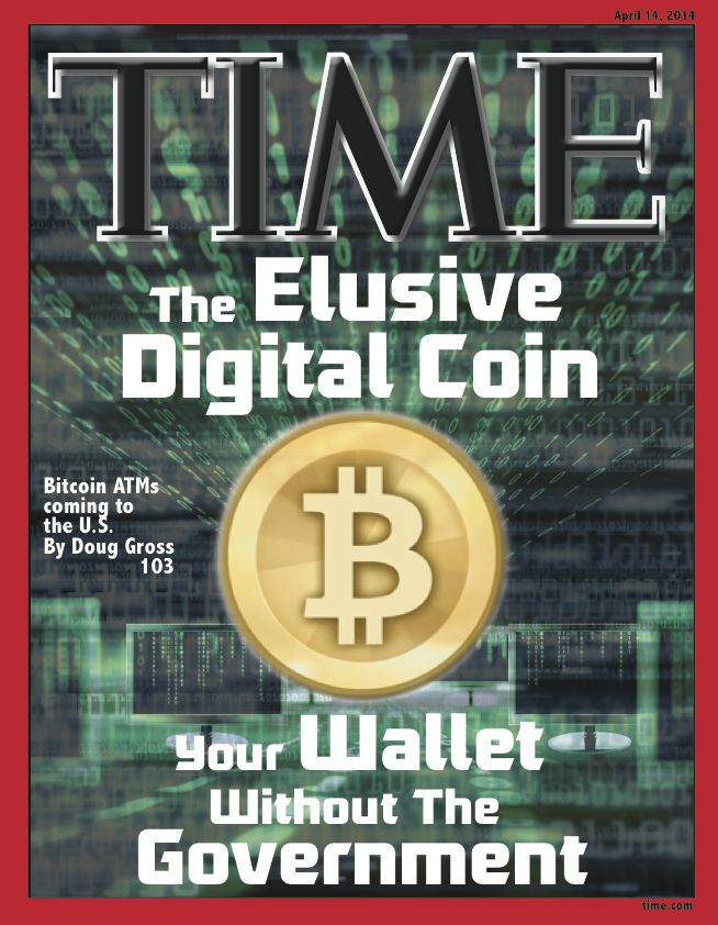 Amber Hiles, Writer and Designer: TIME Magazine cover for Bitcoin