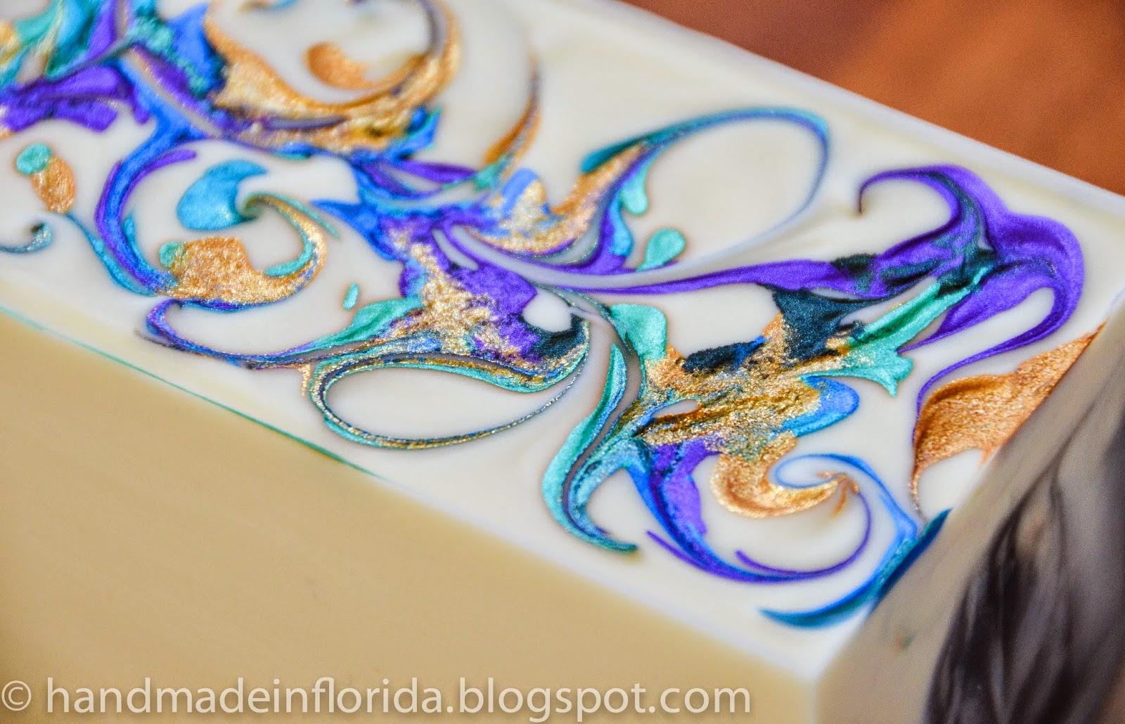 The Secret Feather Swirl - Handmade in Florida