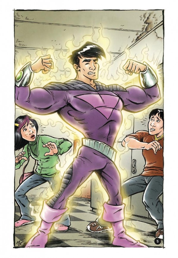 bubba smith: A Preview of the Gay Teen Bullying Comic 'The Power Within'