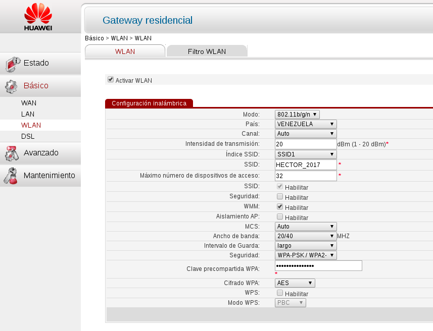 El programador subestándar: Opciones avanzadas en Modem/Router HG531 V1 ...