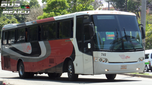 Omnibus Cuauhtémoc: Vía Plus - Bus-México