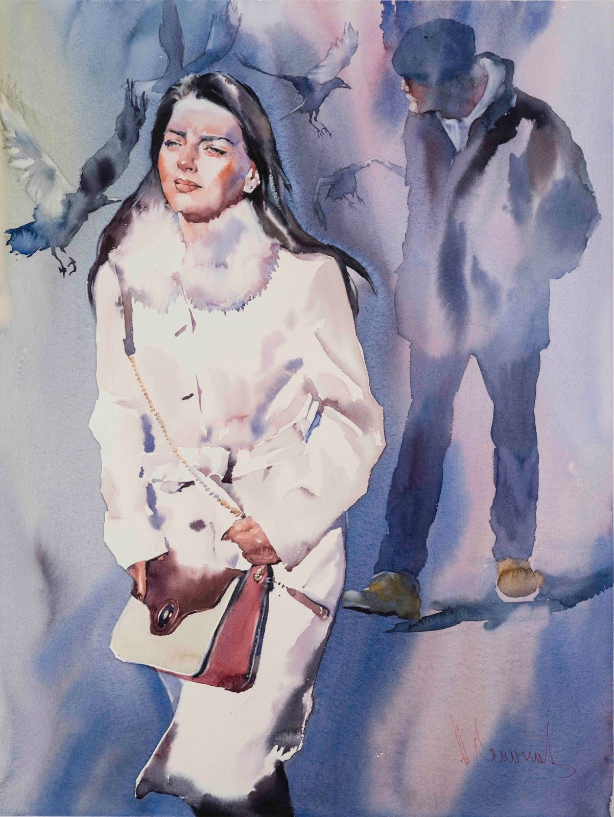 Andrey Esionov / Андрей Есионов, 1963 | Academic Watercolor painter ...
