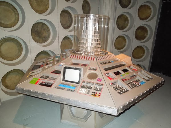 Hollywood Movie Costumes and Props: TARDIS control rooms from Doctor ...