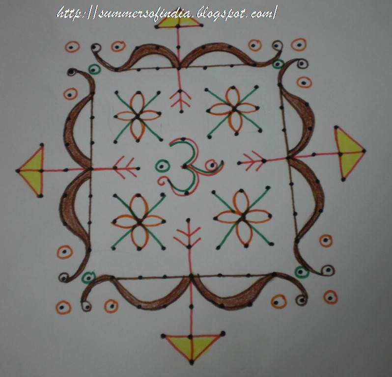 SummersofIndia: Rangoli-108