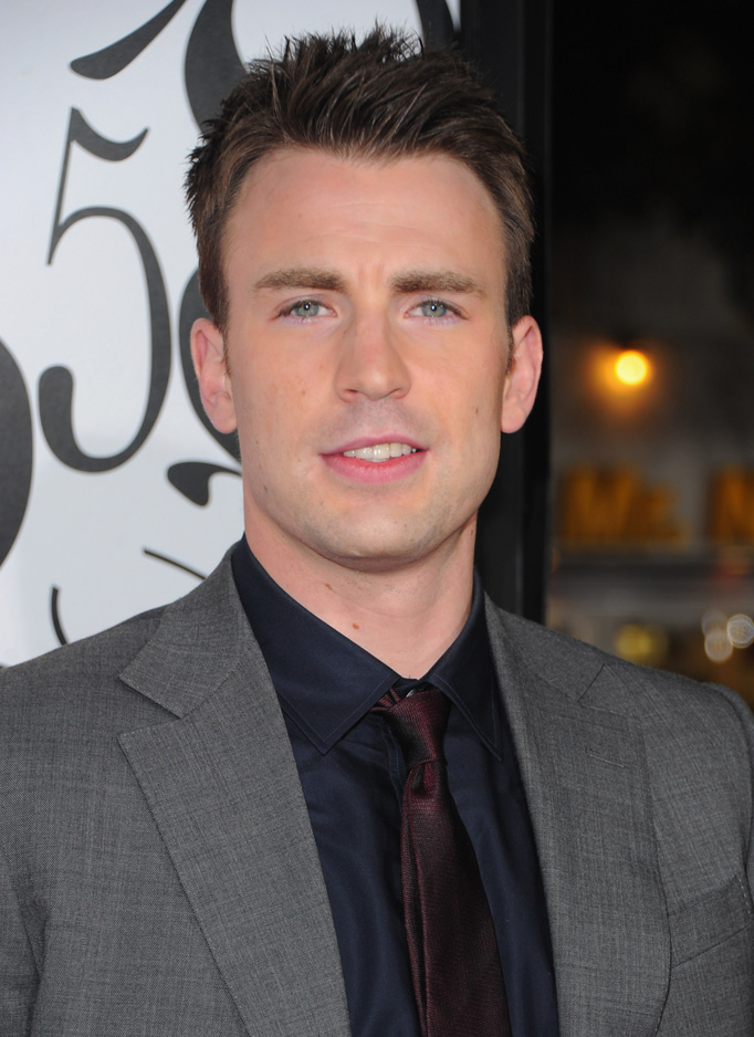 The Chris Evans Blog: Chris Evans at the "What's Your Number?" premiere