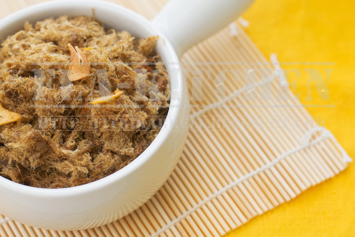 fla-kitchen: Home Made Abon Sapi -fried shredded beef-