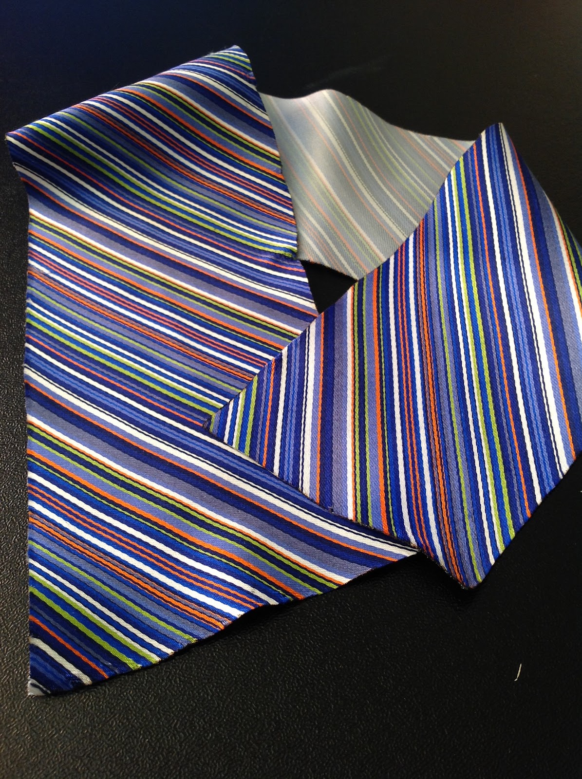 The Creative Cubby: Preppy Projects Week: Ruffle Tie Necklace