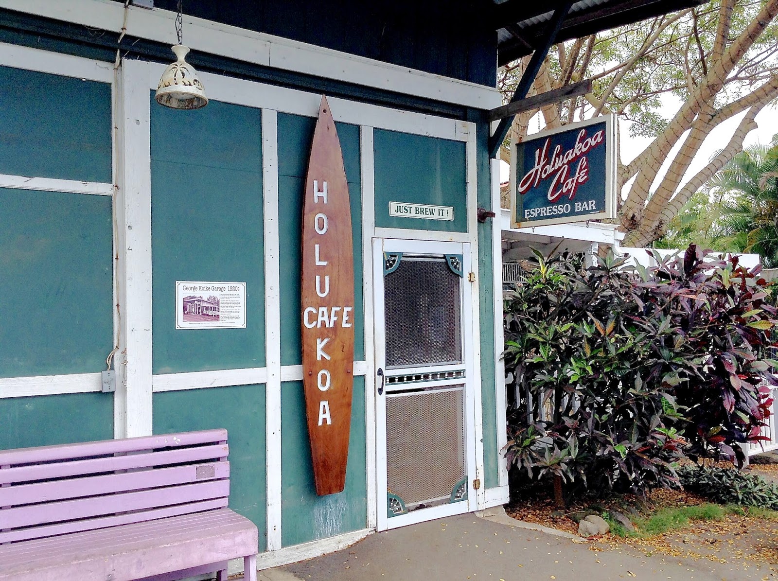 世界の素晴らしきカフェ IT'S A WONDERFUL CAFE: Holuakoa Cafe｜Hawaii｜Kona