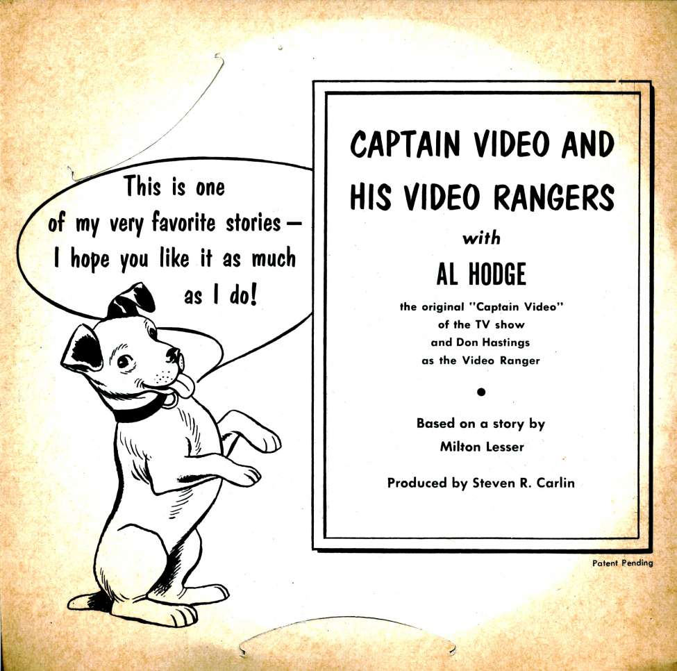 Zontar of Venus: Captain Video and His Video Rangers Coloring Book 1953
