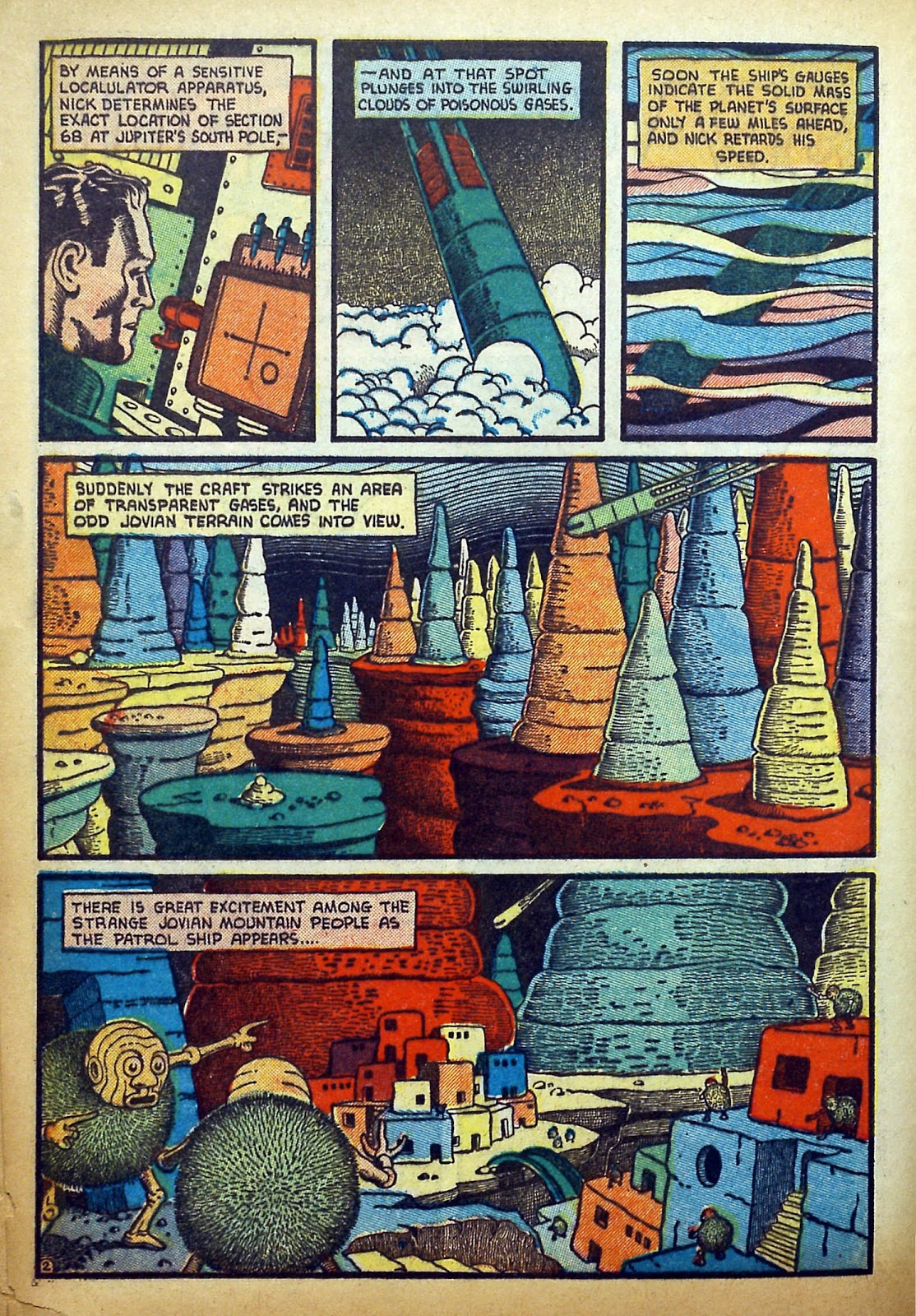 Just a Pile of Old Comics: Basil Wolverton's Space Patrol