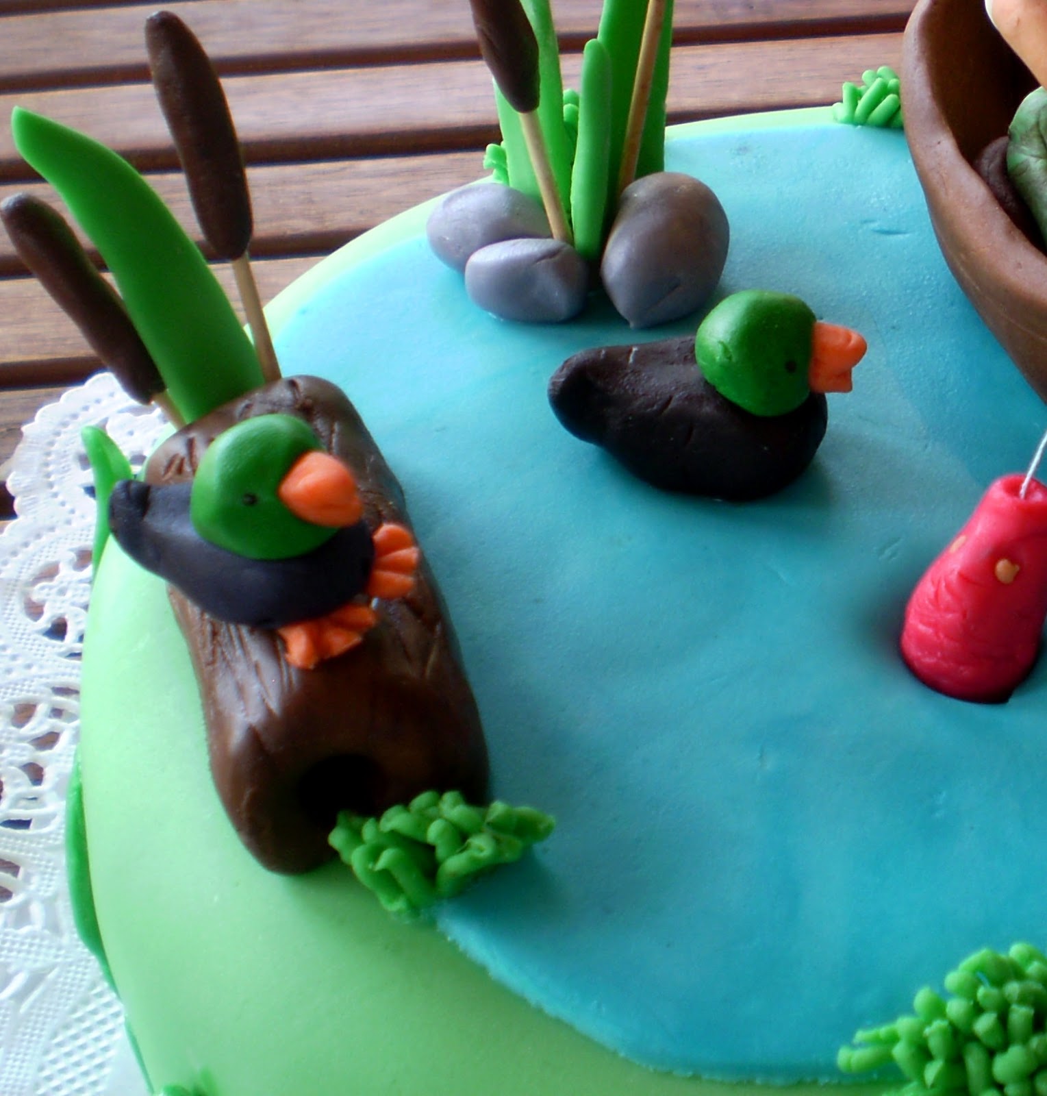miʃcӕlanea: fishing cake (rybárska torta)
