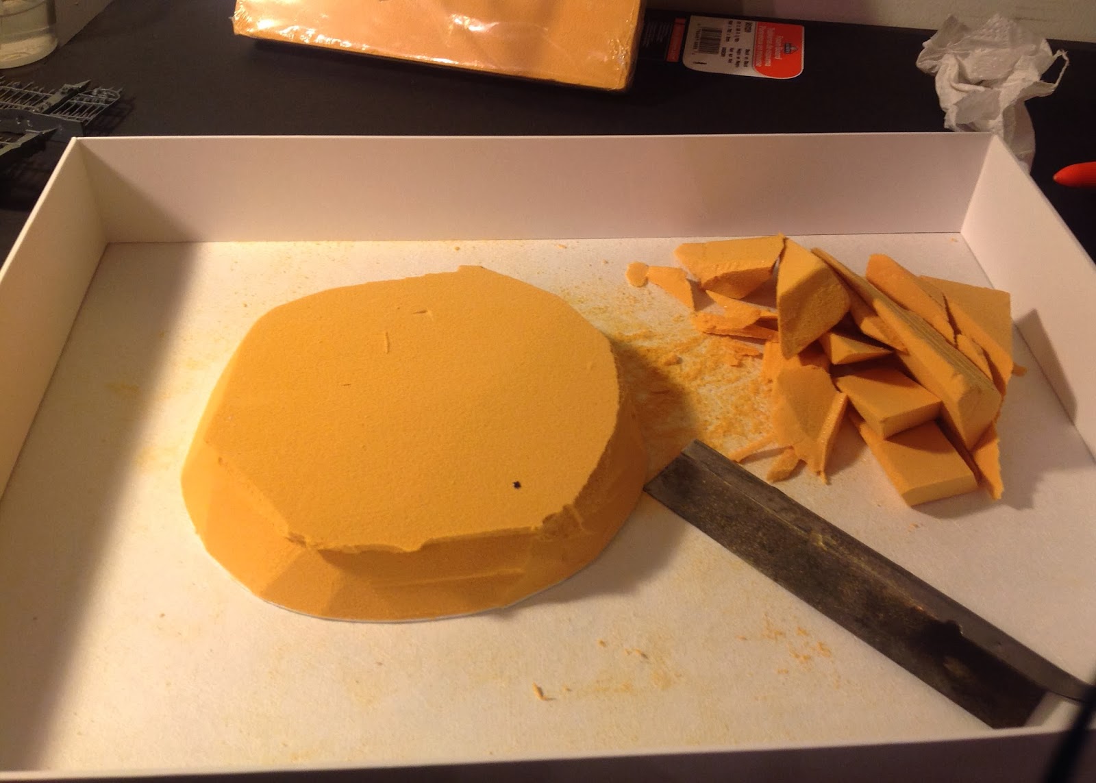 Eye of Error: Citadel Fantasy Terrain Enhancement with Balsa Foam