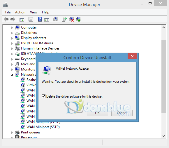 Cara Menghapus Driver VirtNet ( Virtual Network Adapter / LAN ...