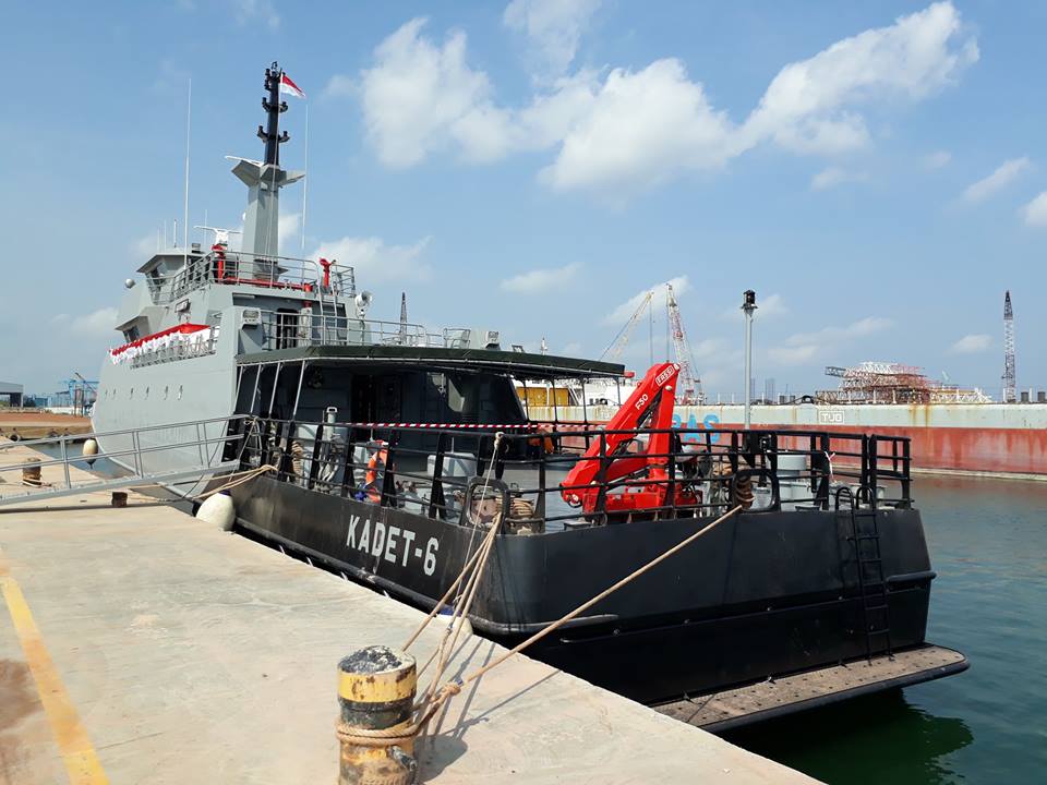 DEFENSE STUDIES: New Cadet Ships Launched for Indonesian Navy