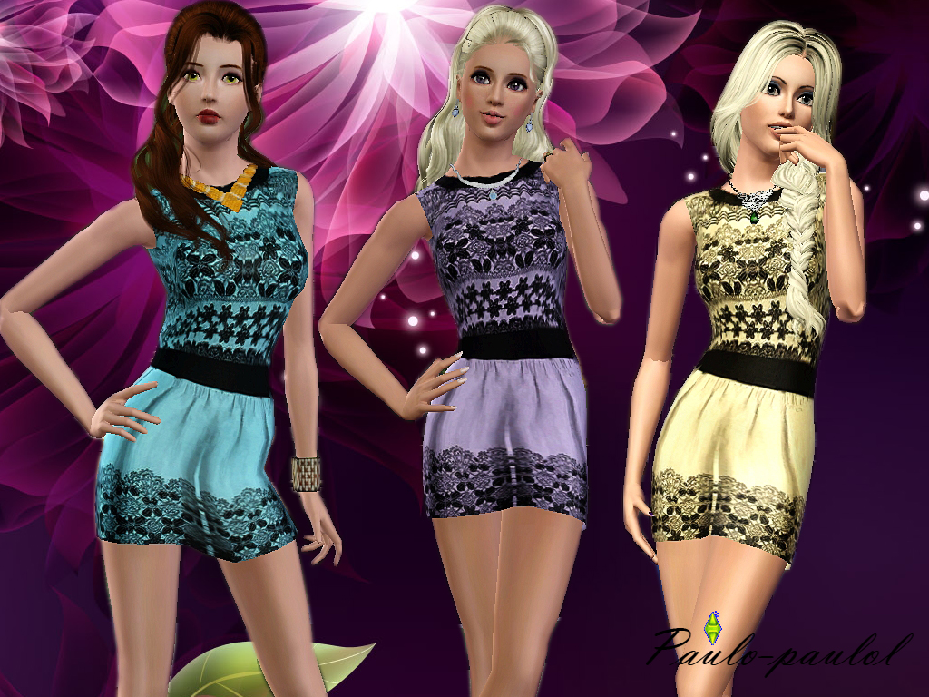 paulo-paulol: Dress endless lace by paulo-paulol