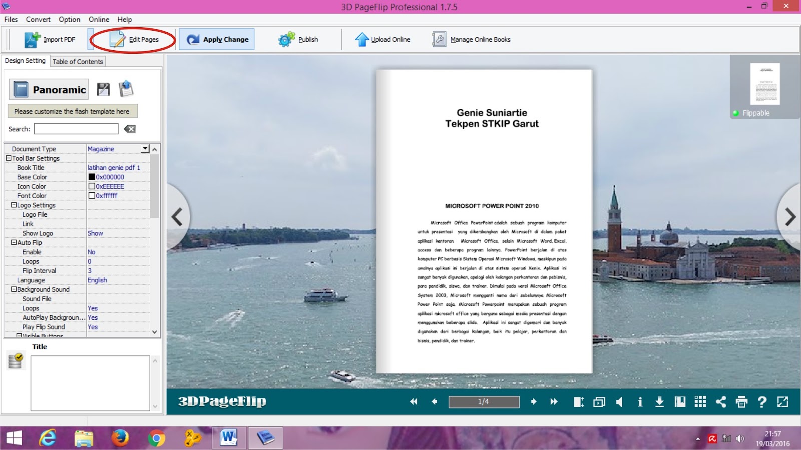 Cara Menambah Halaman Di Aplikasi Flip Pdf Professional - Sang Pengajar