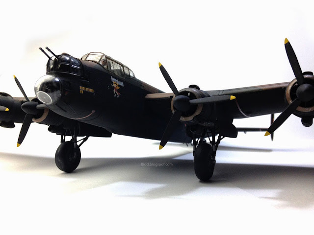 Flixid's Miniatures: 1/72 Airfix Avro Lancaster B.II - Completed