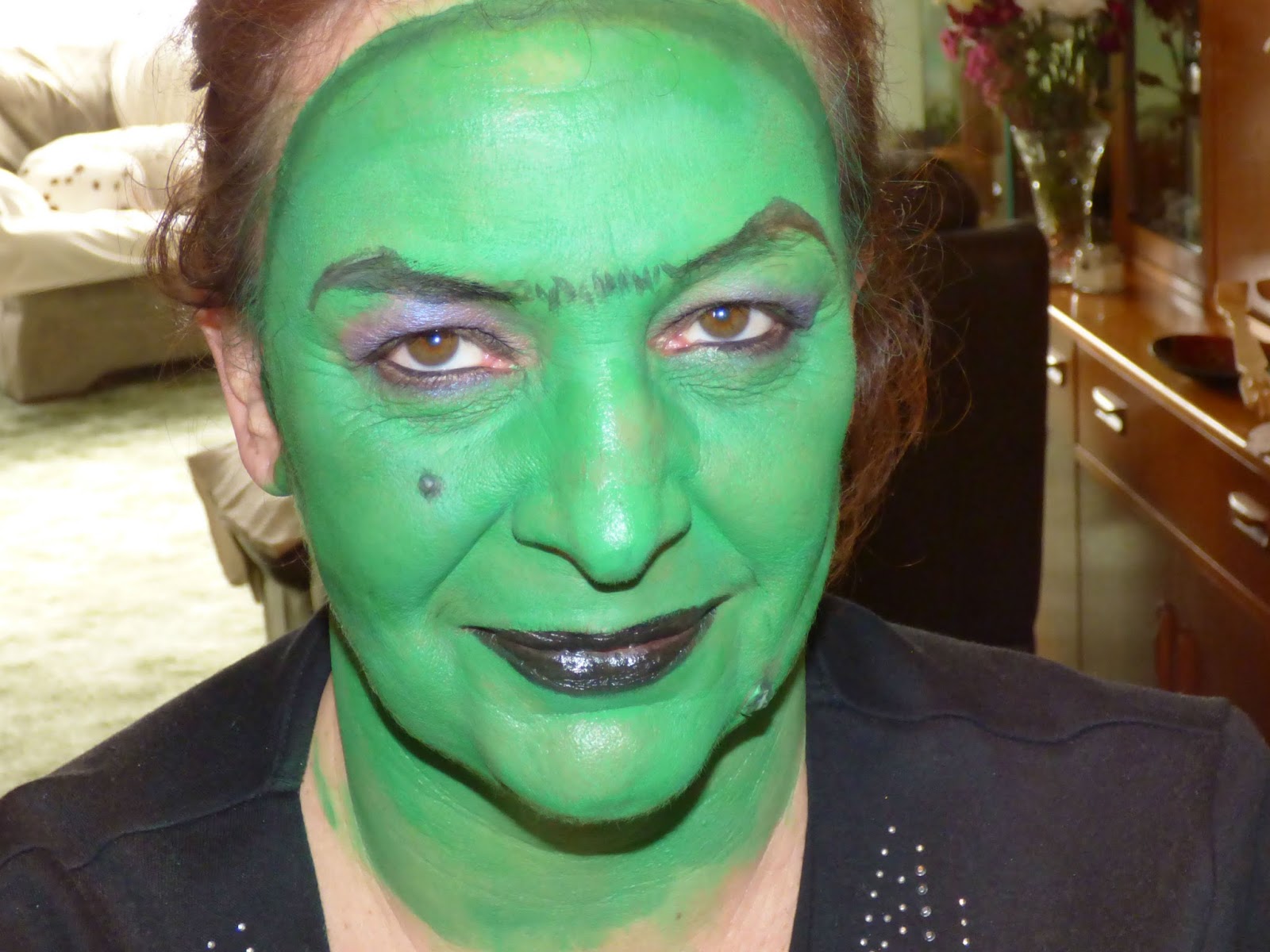 Wicked Witch Eye Makeup