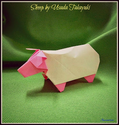 Life's Simple Pleasure: Origami Creations - Sheep and more sheeps