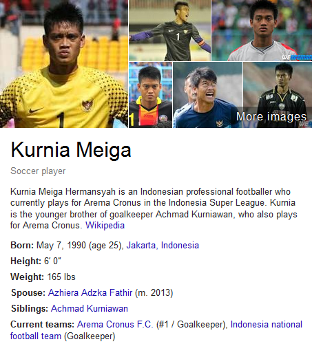Kurnia Meiga | Profil & Biografi Pemain Sepak Bola Dunia