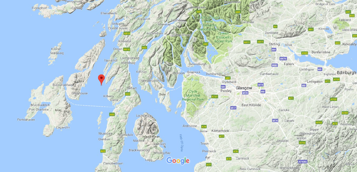 Sciency Thoughts: Earthquakes off the Knapdale coast, Argyll and Bute ...