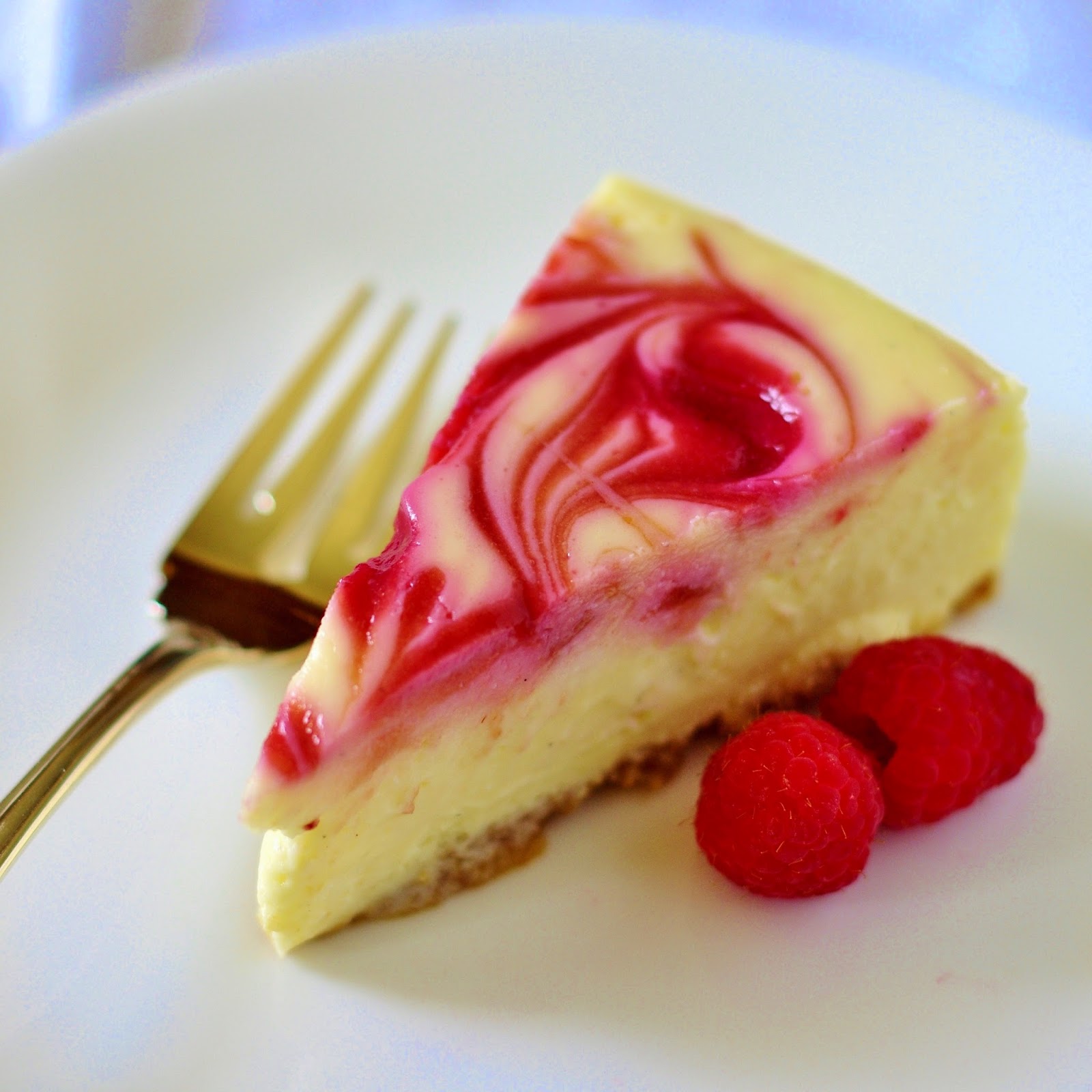 Sage Trifle: Raspberry Swirl Cheesecake