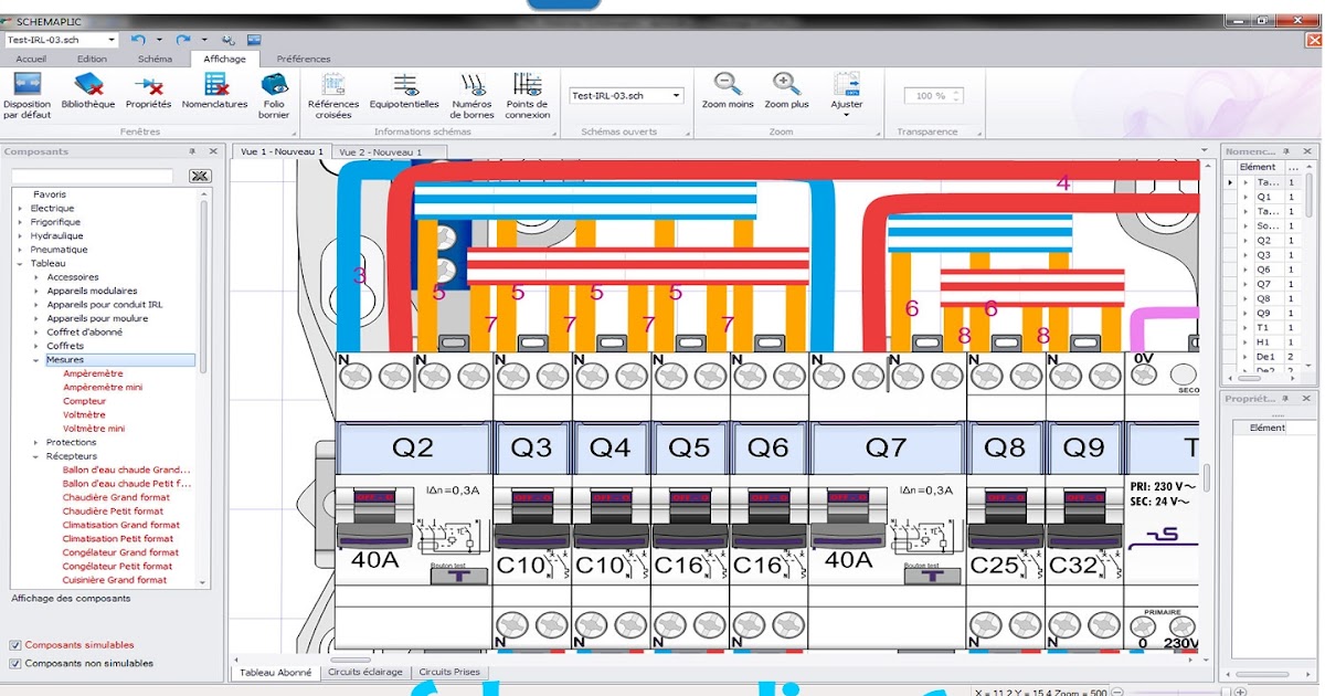 Schemaplic – Logiciel de Conception et simulation - cours electronique ...