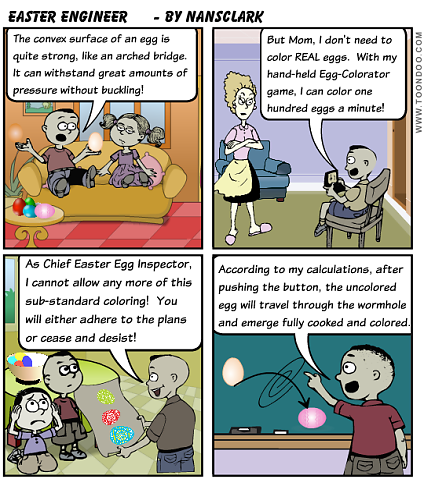 Easter Engineer - Cartoon Thursday - An Engineer's Aspect