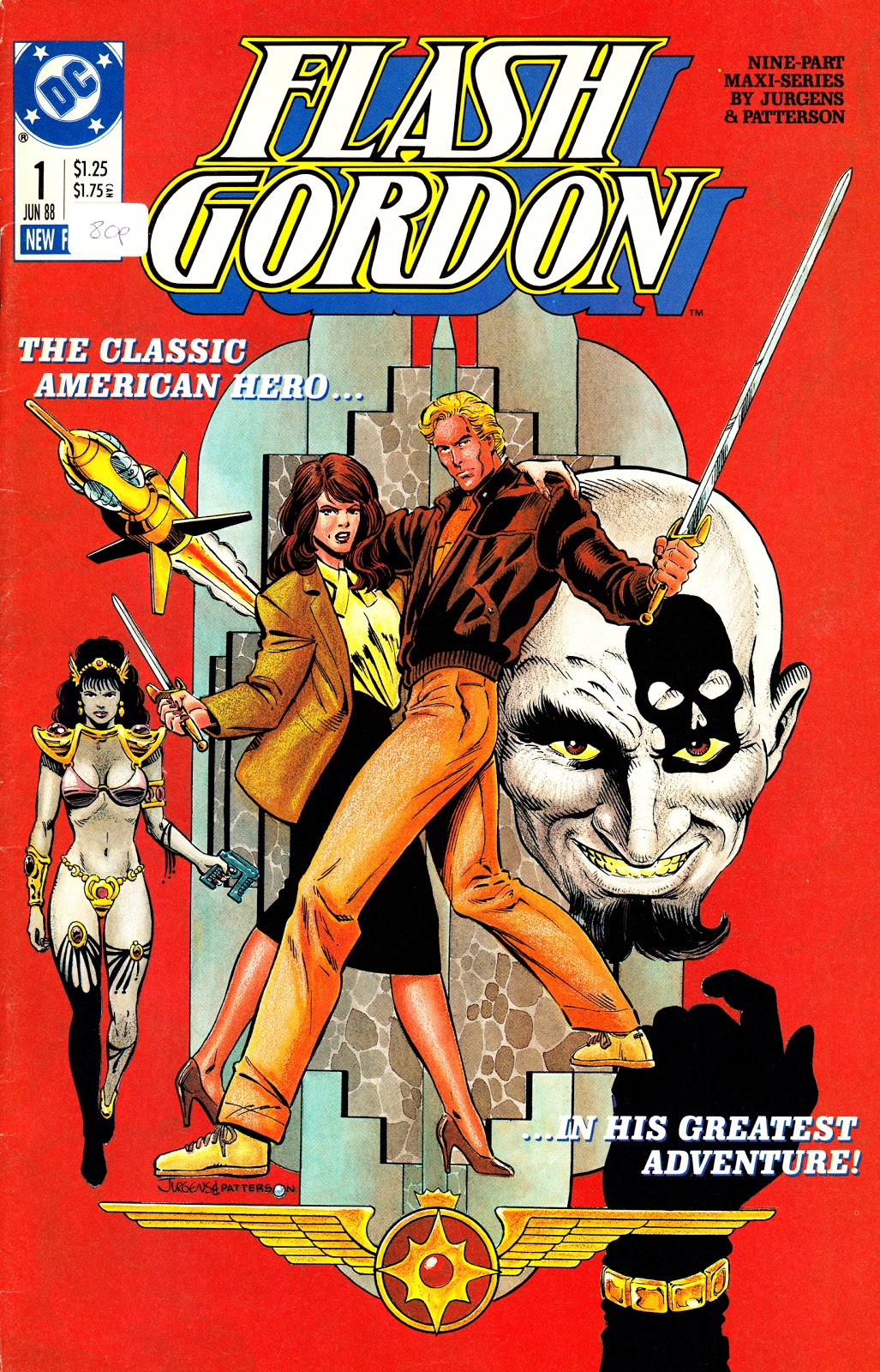 STARLOGGED - GEEK MEDIA AGAIN: 1988: FLASH GORDON: THE DC COMICS MAXI-SERIES