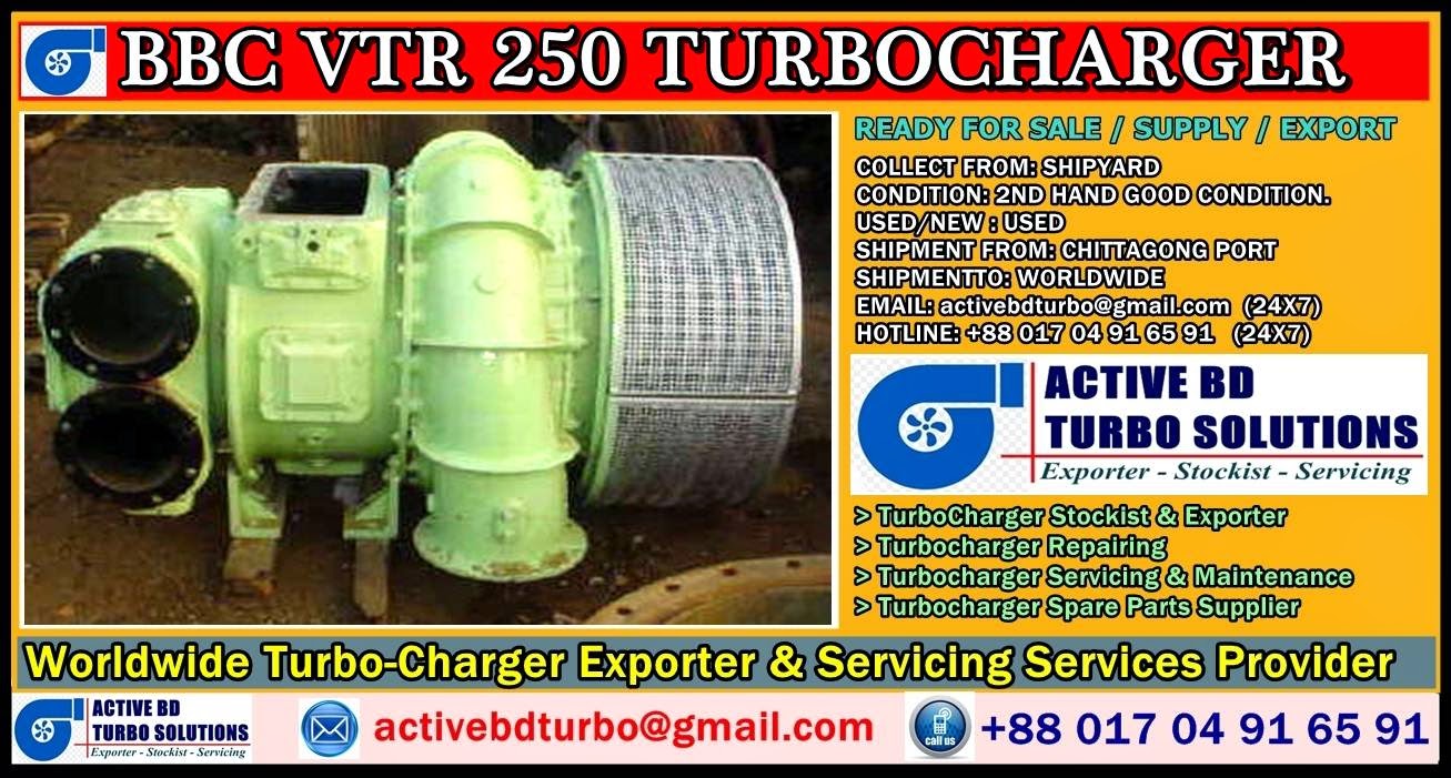 BBC VTR 250 TURBOCHARGER - ACTIVE BD TURBO SOLUTIONS