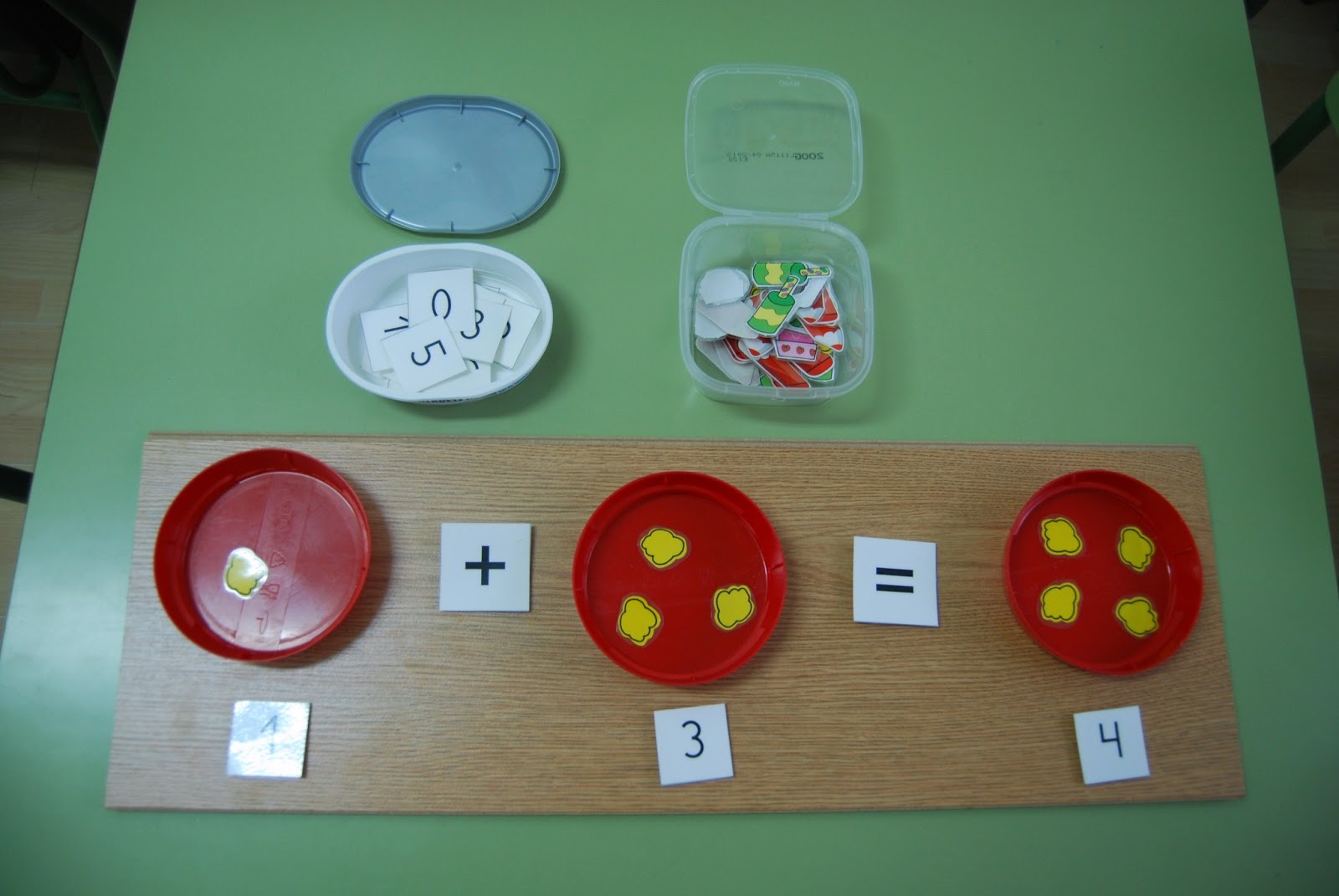 El baúl de A.L: Material manipulativo de iniciación a la suma 3