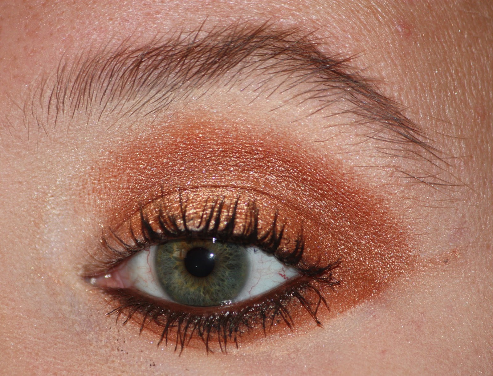 Die Zauberin Zebulon: Copper Eye MakeUp using Bellapierre 12 Color Pro ...