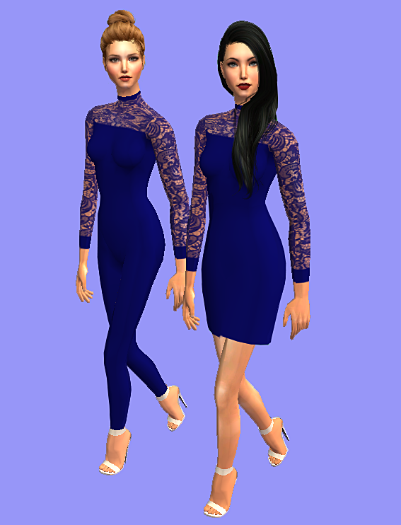 Your Style Sims: Jumpsuit and Dress for The Sims 2