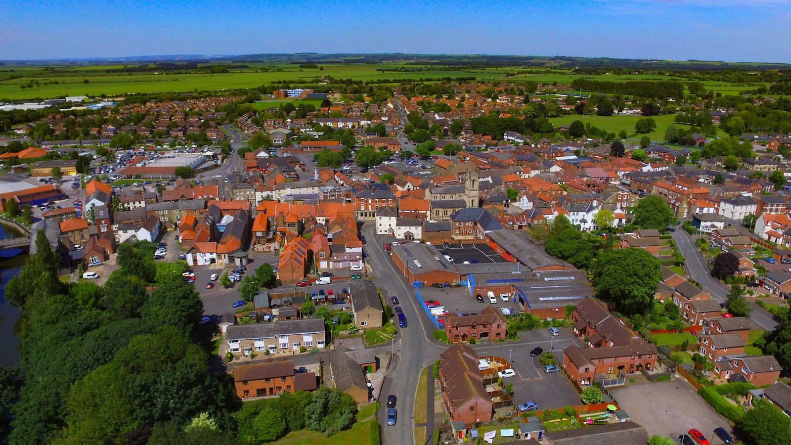 Nigel Fisher's Brigg Blog: VIEW 12 SUPER DRONE PICTURES OF BRIGG TAKEN ...